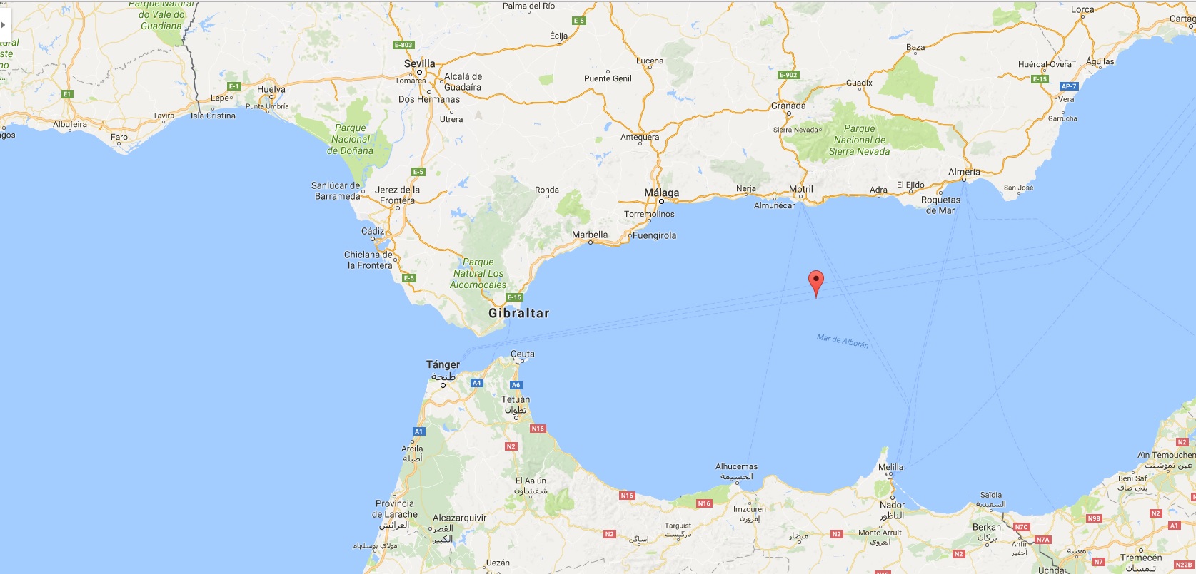 Registrado un terremoto de 4 grados de magnitud en el Mar de Alborán ...