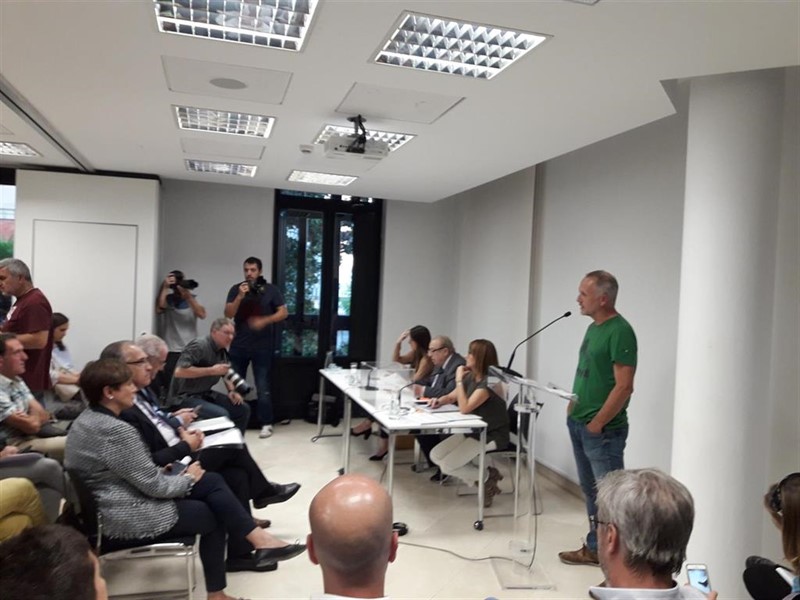 David Campión, presidente de la Mancomunidad de la Comarca de Pamplona ...