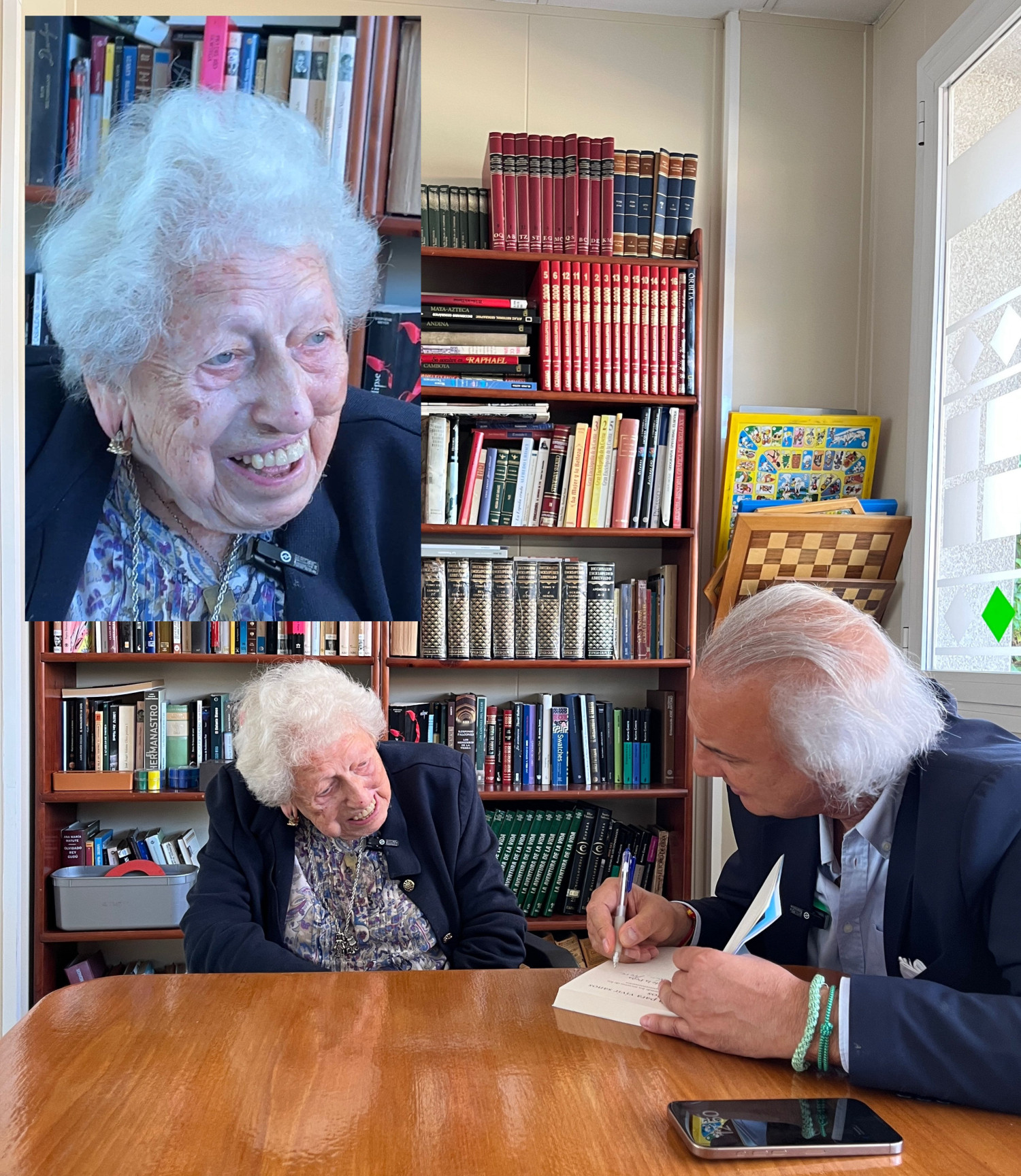 El doctor de la Peña recibe una lección de vida de María Luisa, en el ...